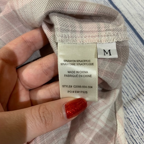 cloth & stone | Tops | Cloth Stone Plaid Shirt | Poshmark